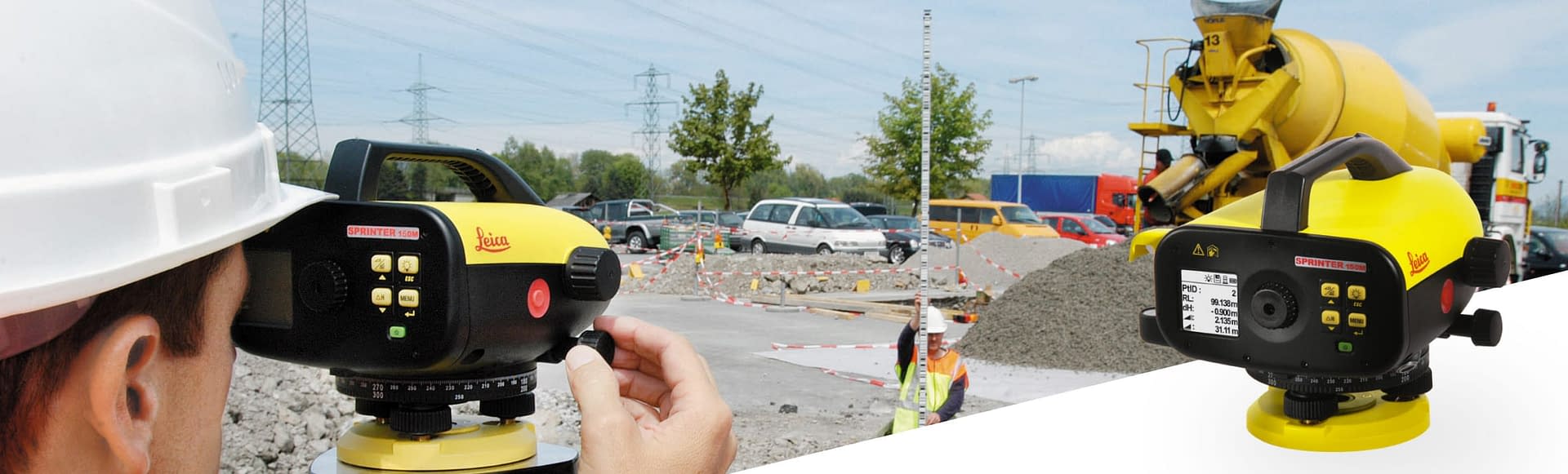 Leica Sprinter 250M et 150M - Précision Topo